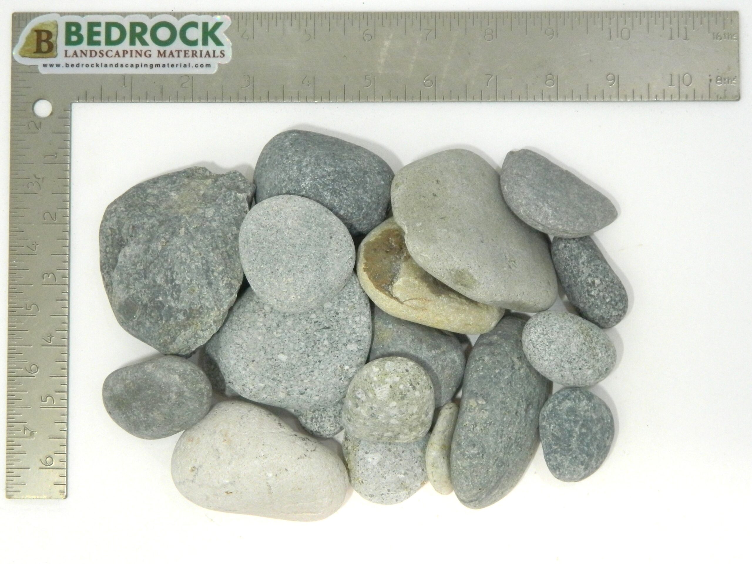 Mesa Grey River Cobble – Bedrock Landscaping Materials