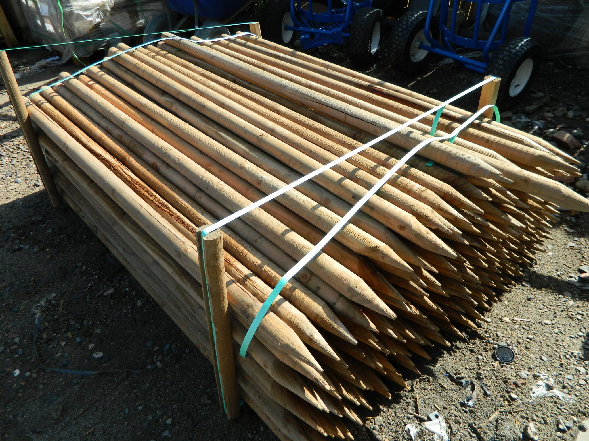 6′ Lodge Poles – Bedrock Landscaping Materials